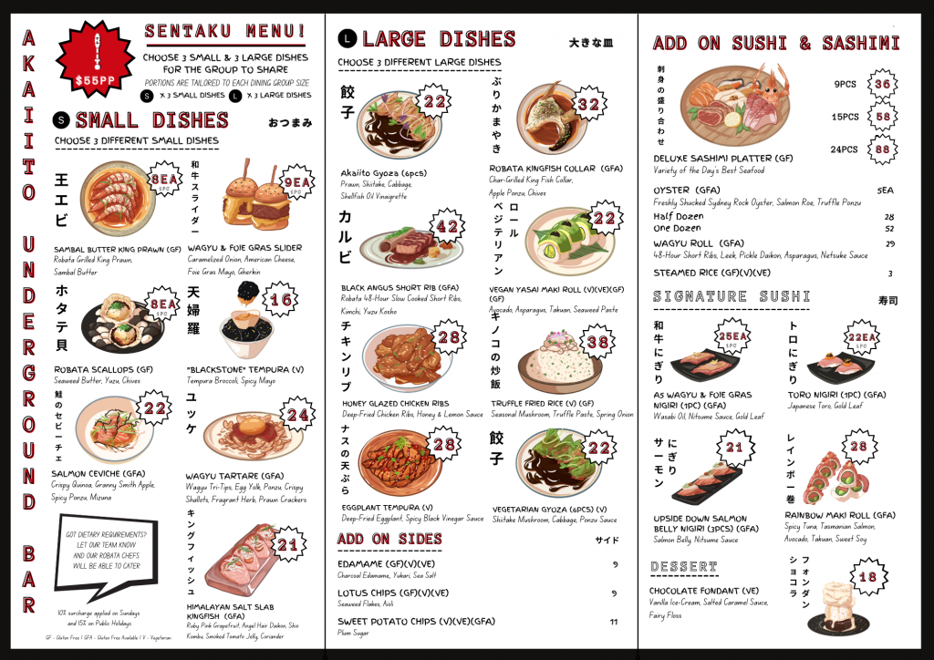 Seasonal Kojin Degustation Menu | Japanese Restaurant | Bar & Dining